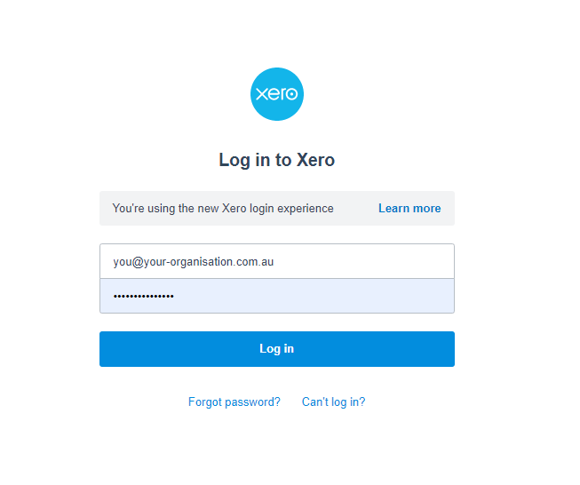 Connecting to Xero | CareMaster Documentation