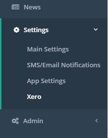 Connecting to Xero | CareMaster Documentation